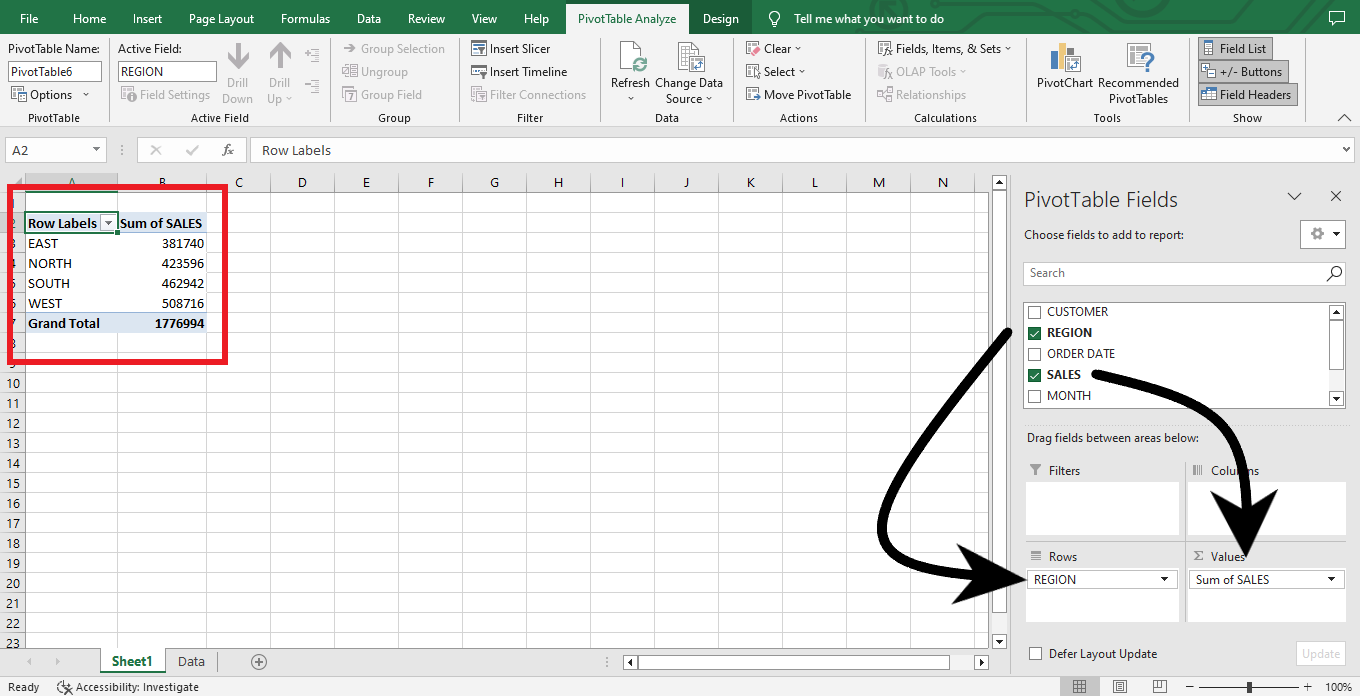 The Easiest Way To Connect A Slicer To Multiple Pivot Tables In Excel