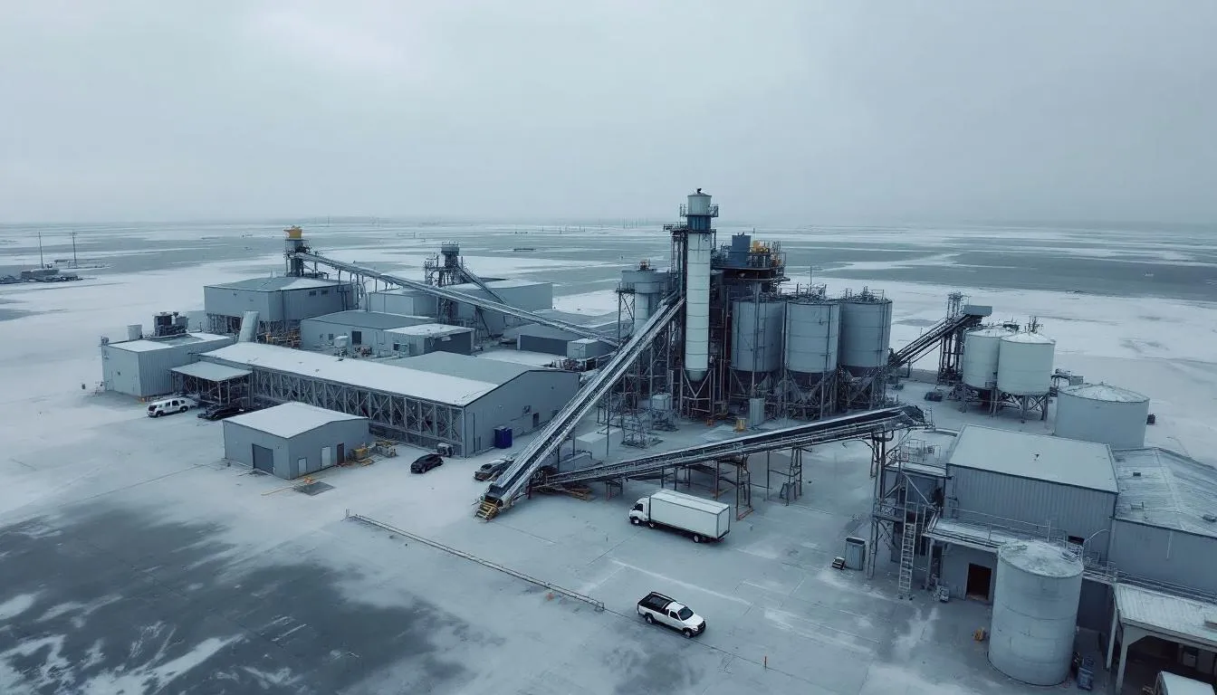 what is the salt processing plant