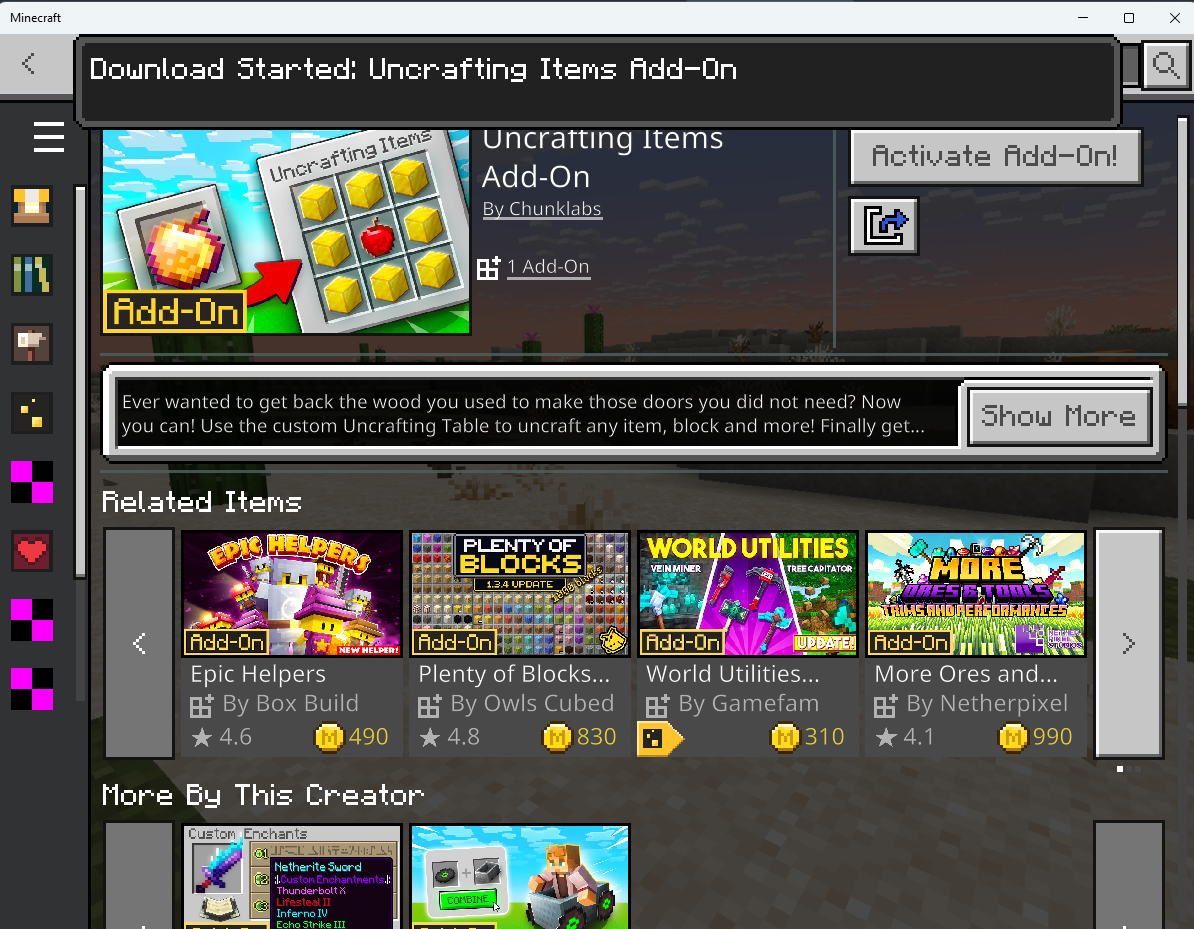 7 Cool Minecraft Mods Bedrock Edition Players Should Try