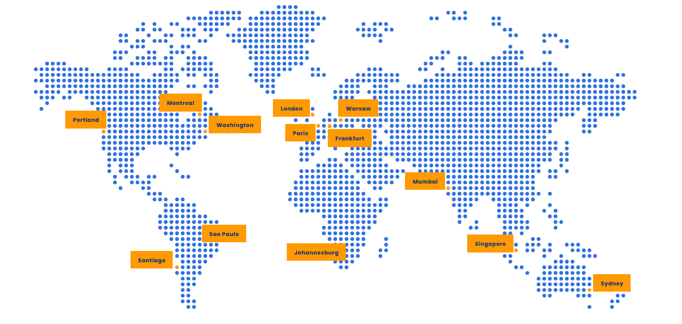 Global Data Center Map: Find the Nearest DC for Top Performance | V2 Cloud