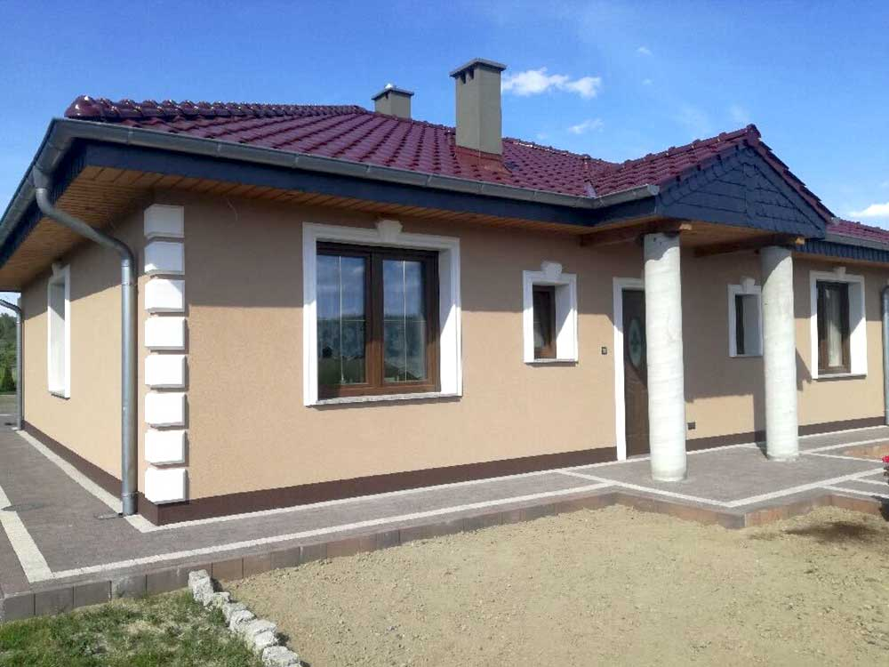 Kolor dachu i elewacji — wizualizacja elewacji domu – Wizualizacje Elewacje