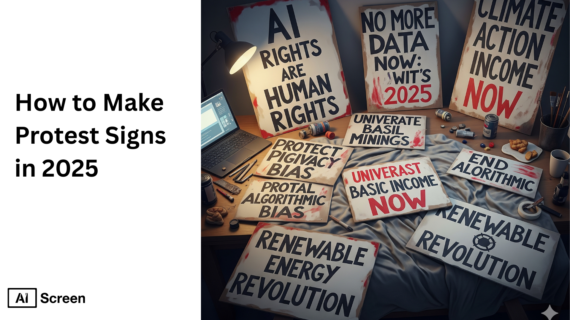 How to Make Protest Signs in 2025