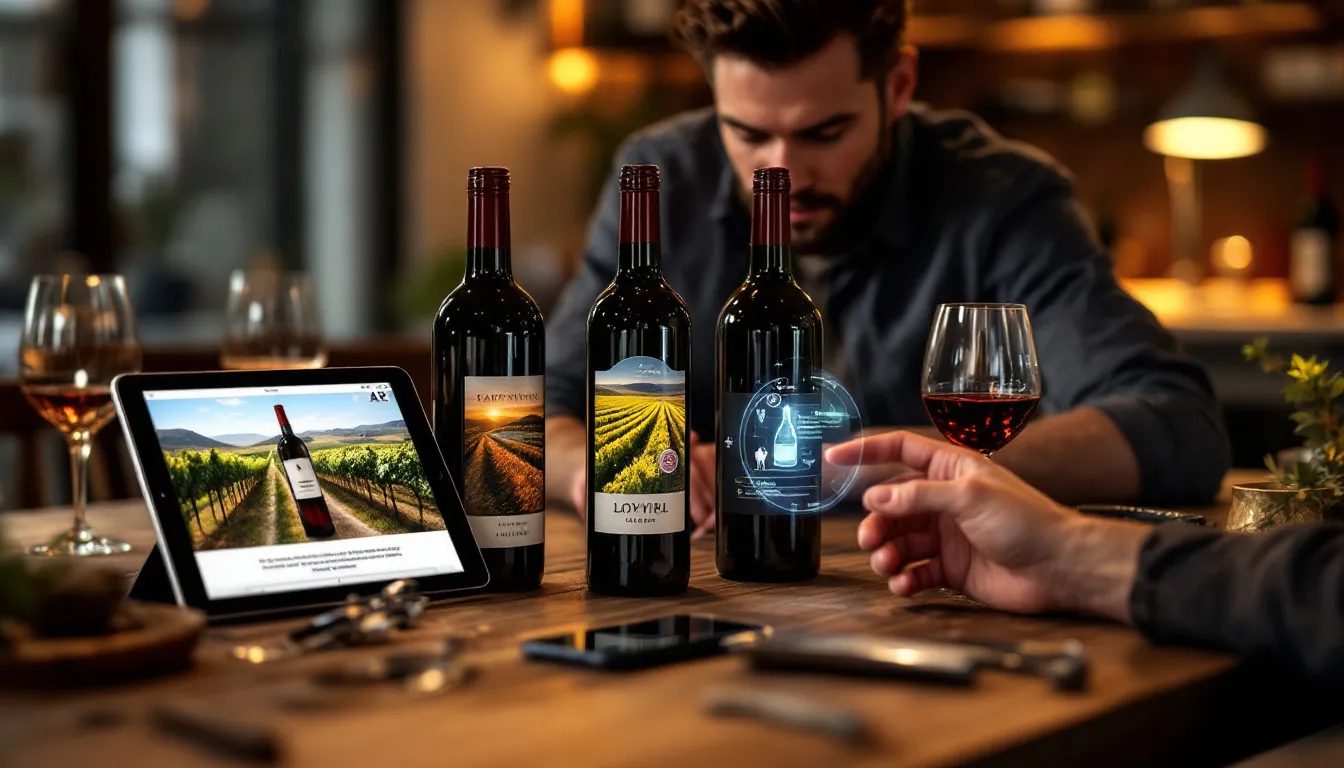Augmented Reality Labels: Wine Bottles That Tell Stories