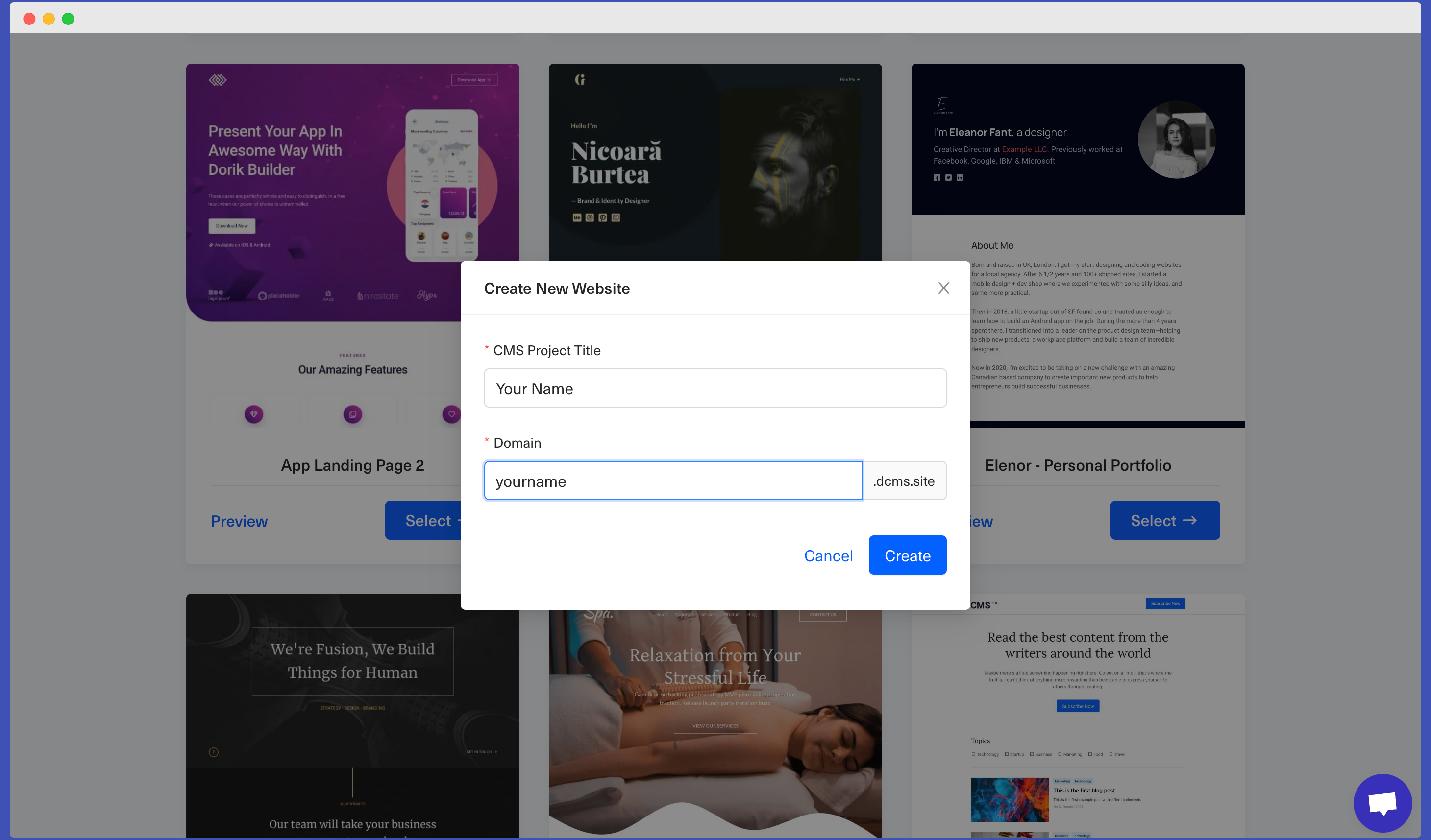 How to Create a Graphic Design Portfolio Website with No-code