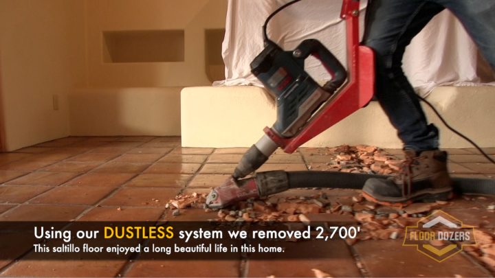 Dustless Tile Removal | Floor Dozers