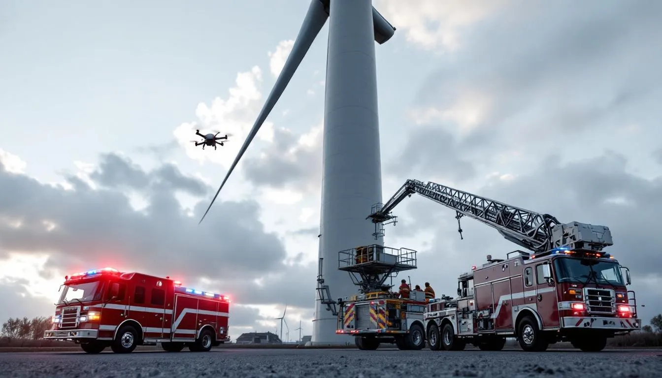 Wind Turbine Fire: Understanding the Hidden Dangers and Tragic ...