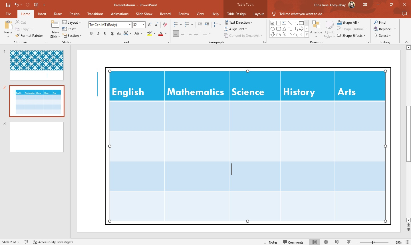 How To Make Jeopardy On PowerPoint Presentation