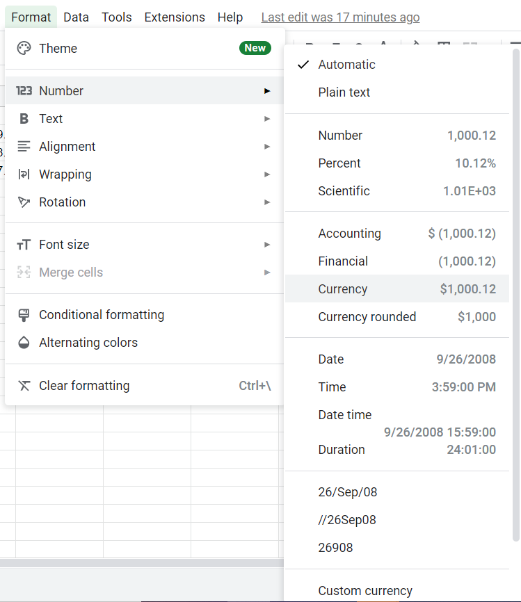 How To Change Currency Formats In Google Sheets Tech Guide
