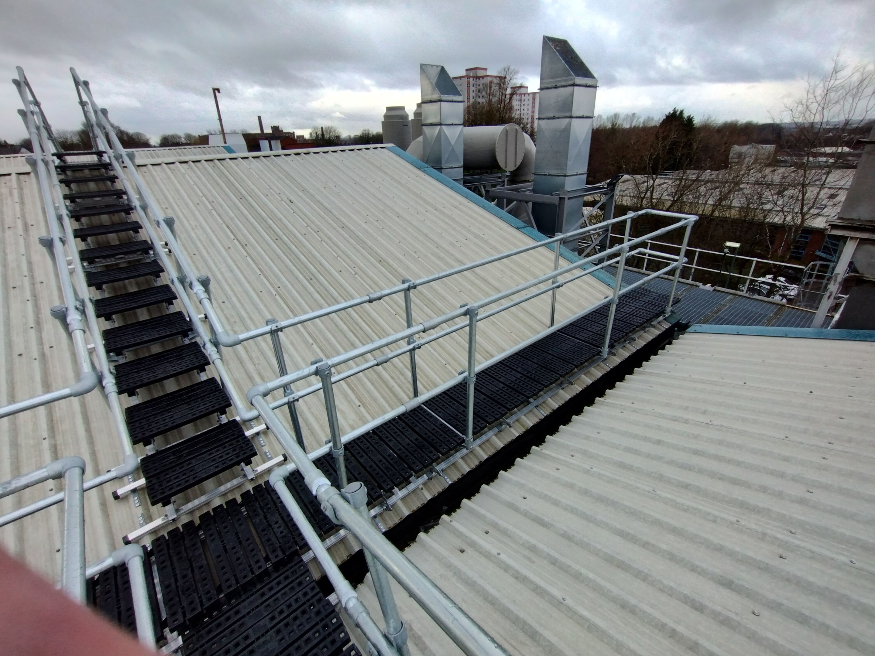 Sloped Roof Access Made Easy with Proven Kee Walk®