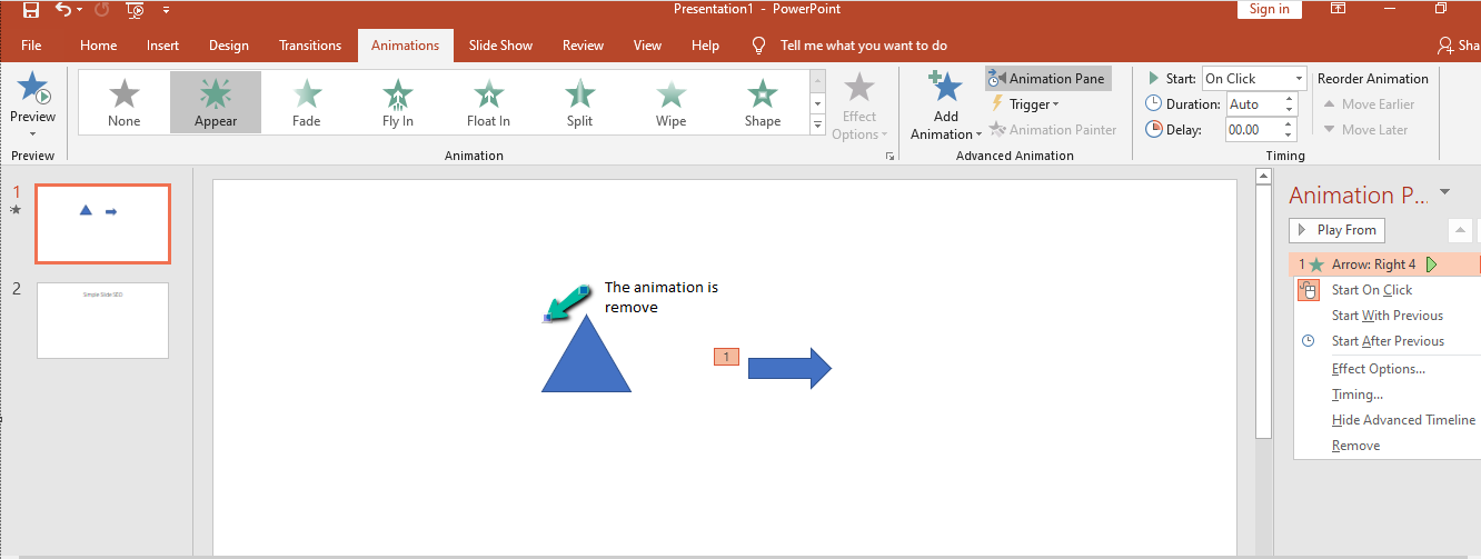 How To Remove Animation From PowerPoint Presentations