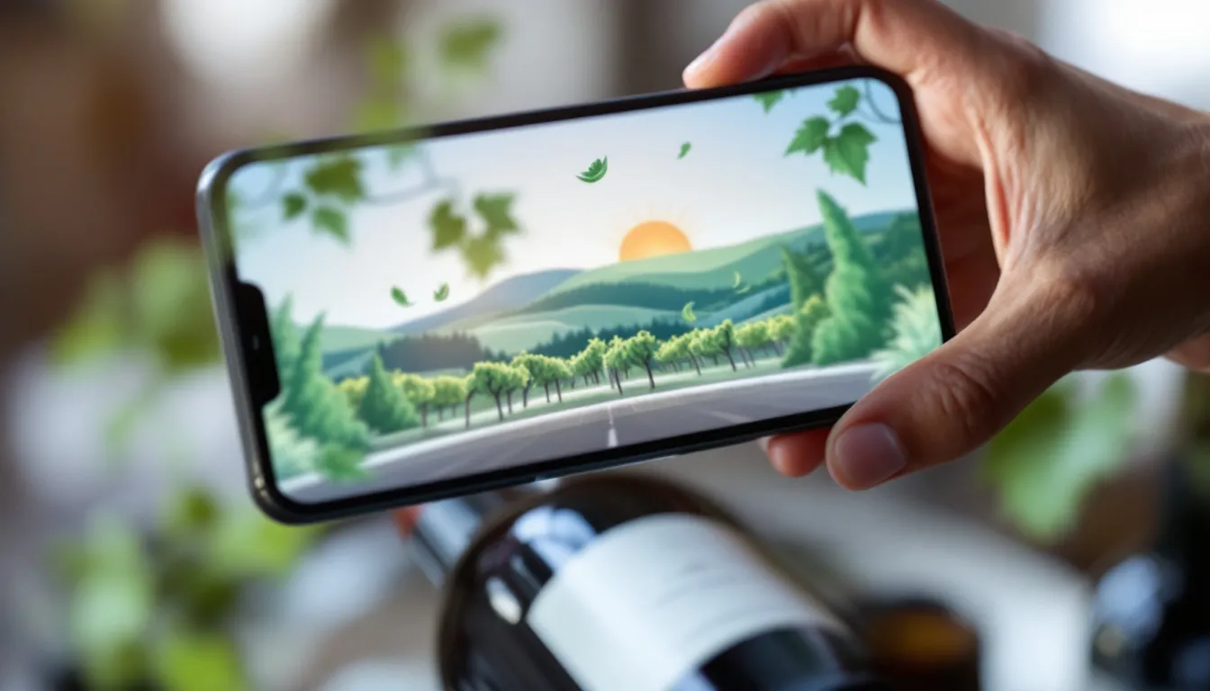 Augmented Reality Labels: Wine Bottles That Tell Stories