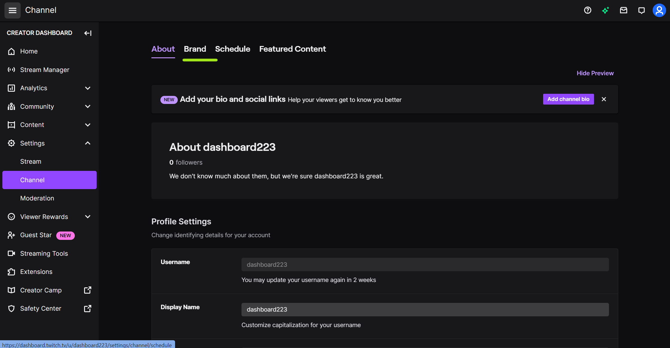 How To Change Offline Screen Twitch 