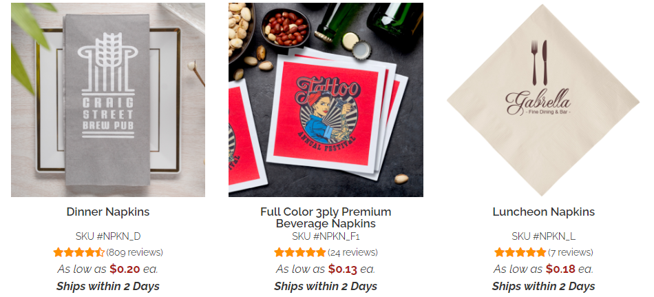 Napkin for a Wicked Halloween Party - Imprint.Com Blog