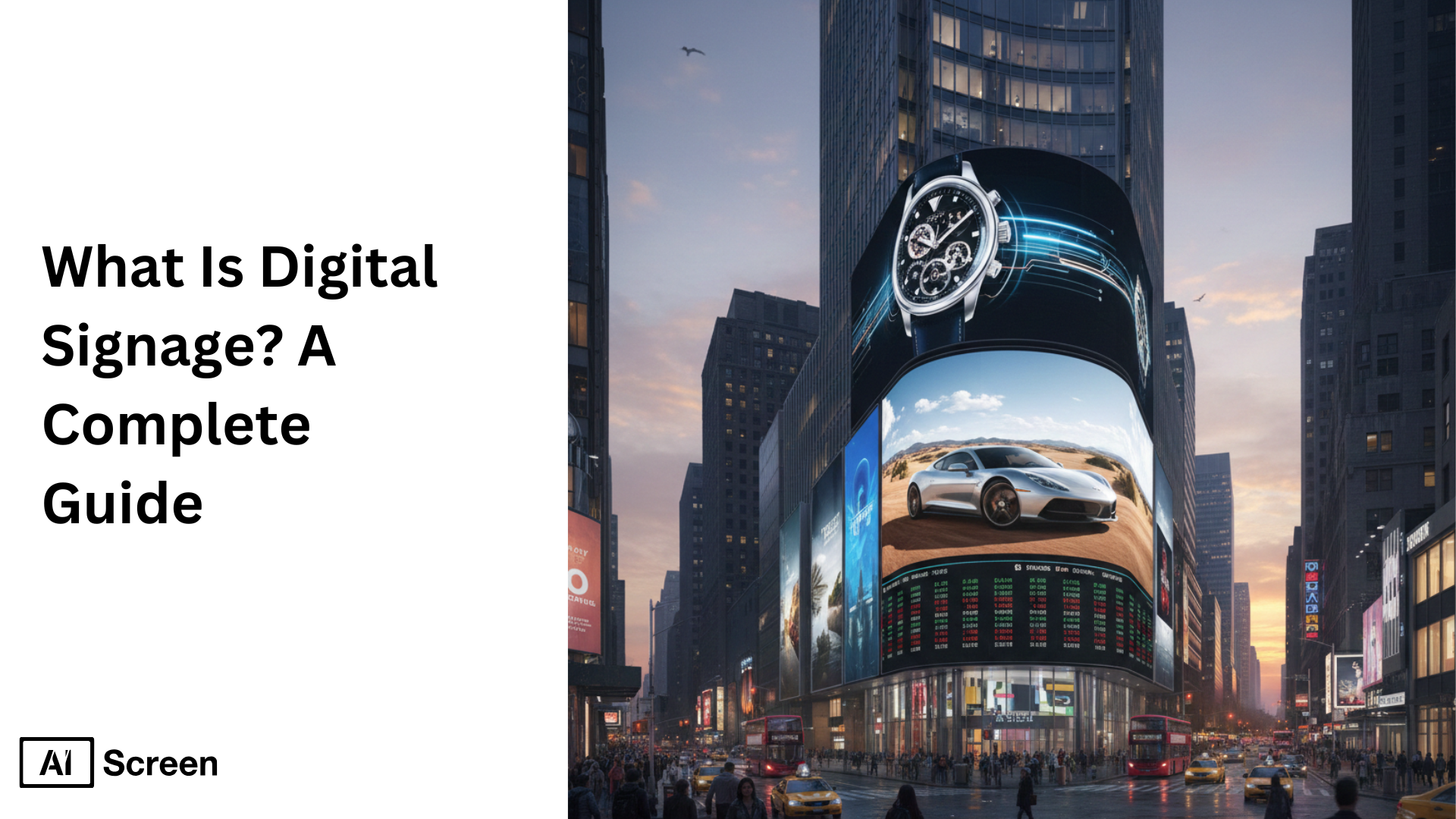 What is Digital Signage? A Brief Overview