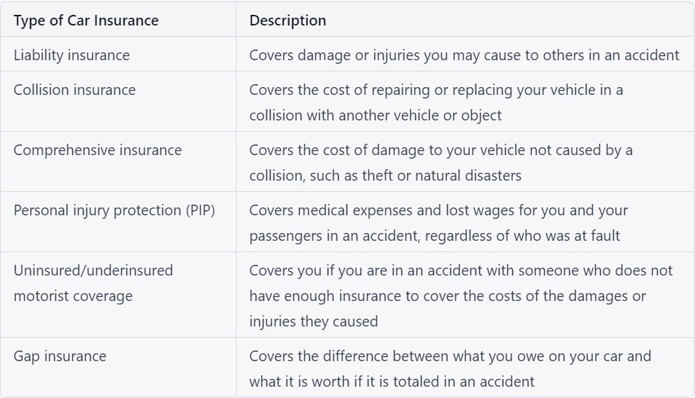 The Basics of Car Insurance: What You Need to Know | The Basics of Car ...