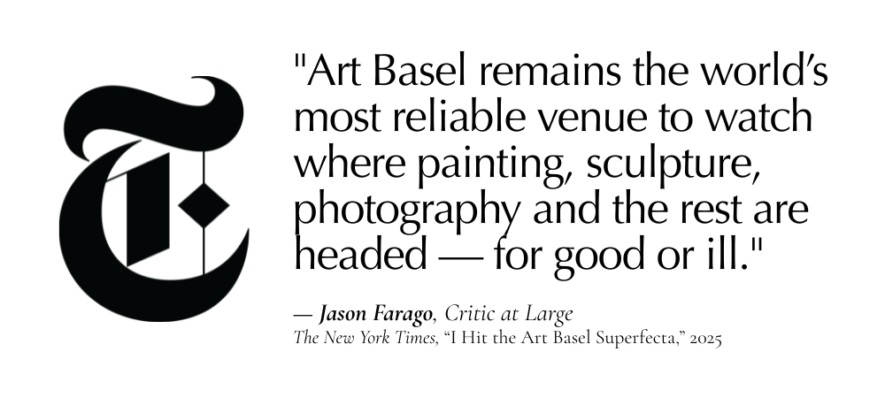 Art Basel Basel 2026 Returns to Switzerland June 18th-21st - Design Dash