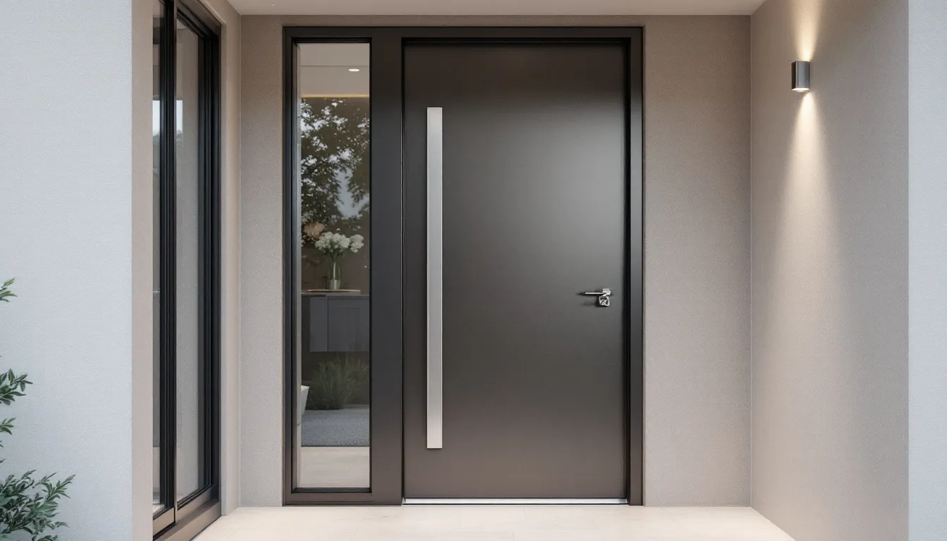 Plastic front door: the best choices and useful tips for installation