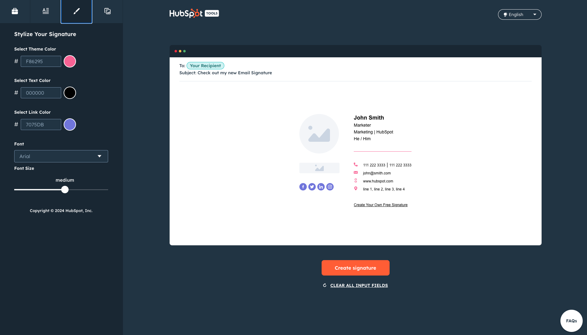 How HubSpot Email Signature Generator Works - Octeth