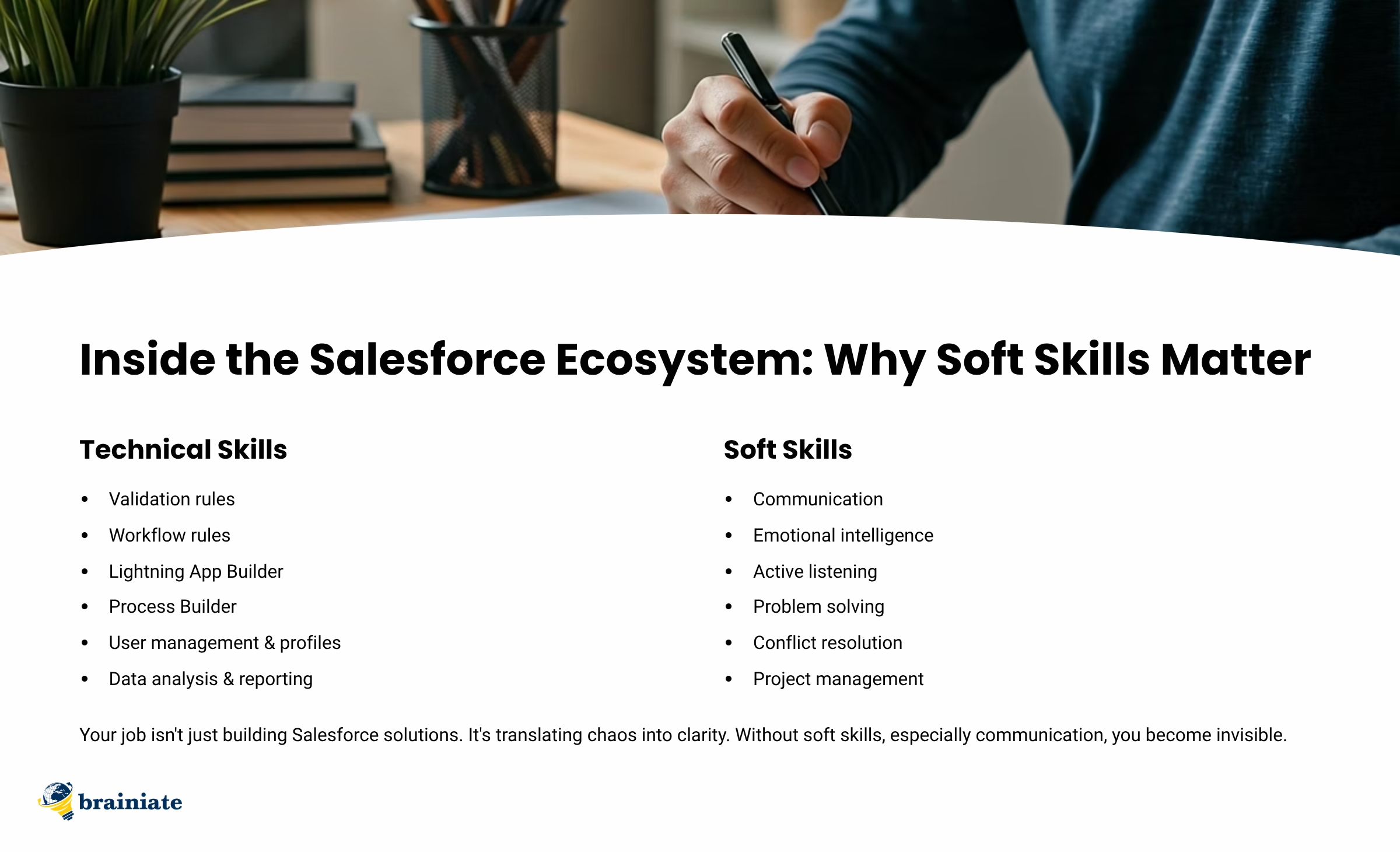 Communication Skills for Salesforce Admins
