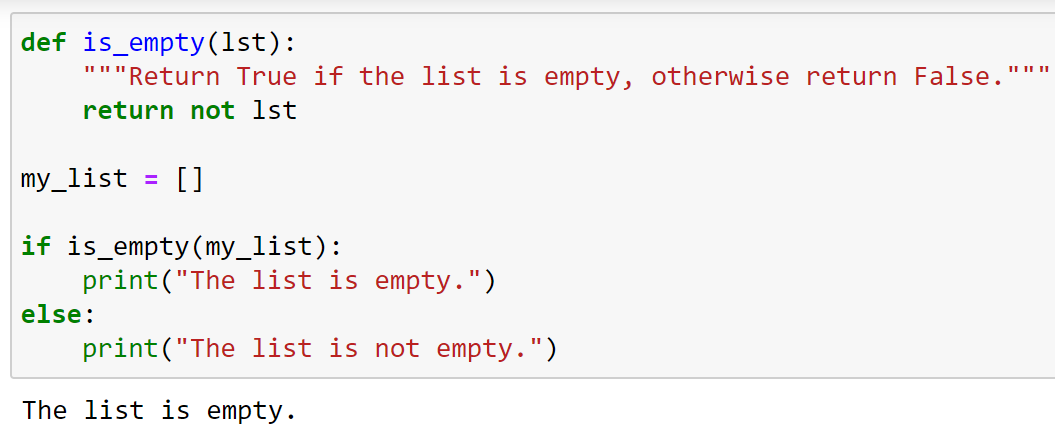 Python Check If List Is Empty 7 Methods Explained 