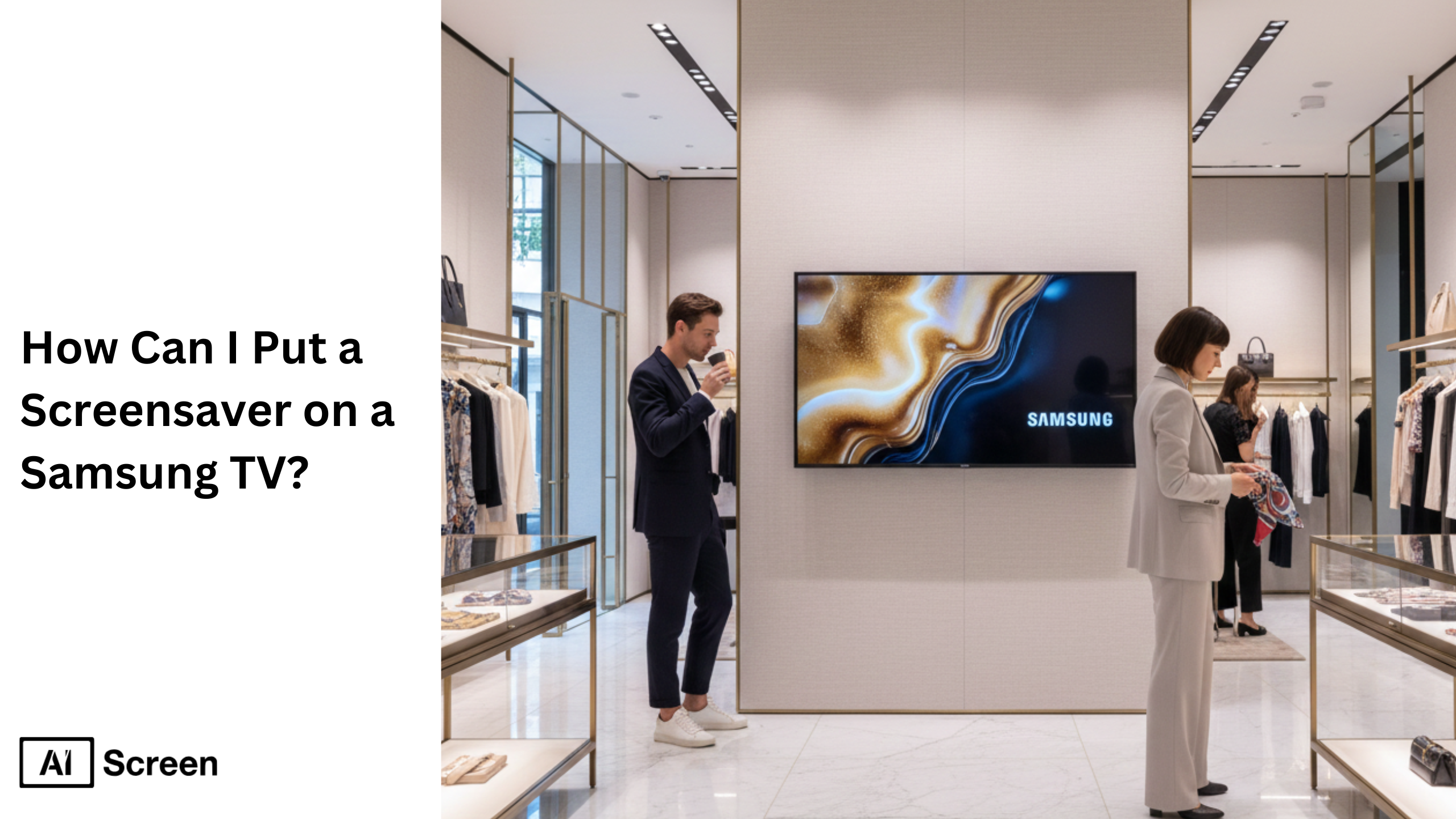 How Can I Put Screensaver on Samsung TV?