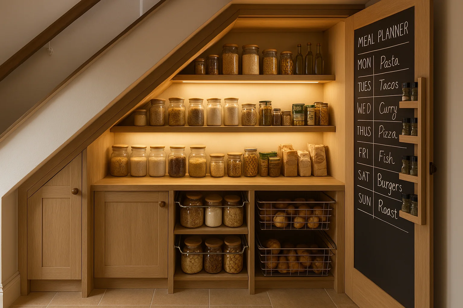 Maximising Space: 10 Clever Storage Solutions For Under Staircases - M ...