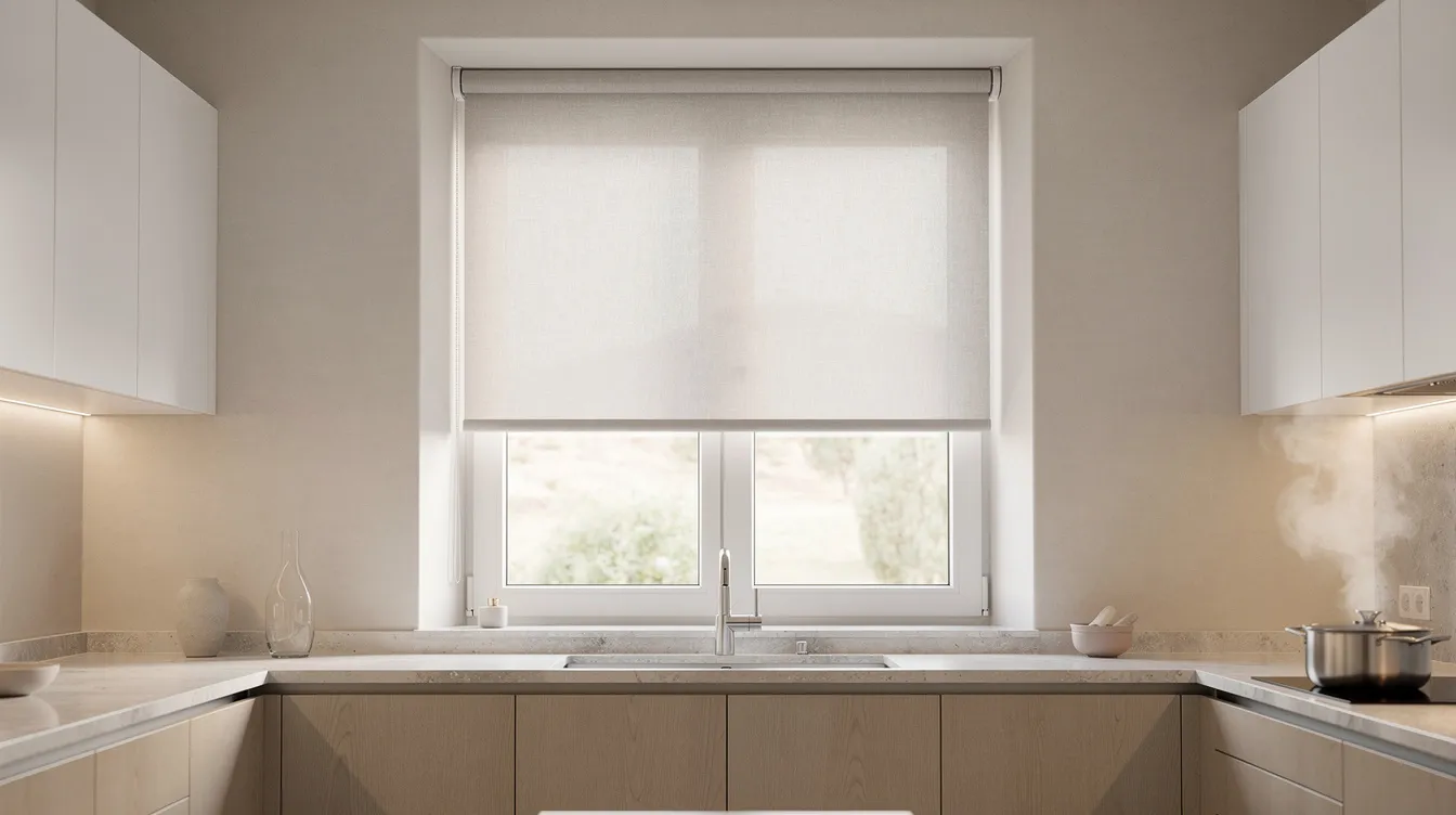 Modern kitchen blinds: elegance and expert selection