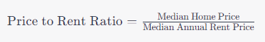 Price-to-rent ratio - The Rent. Blog : A Renter’s Guide for Tips & Advice