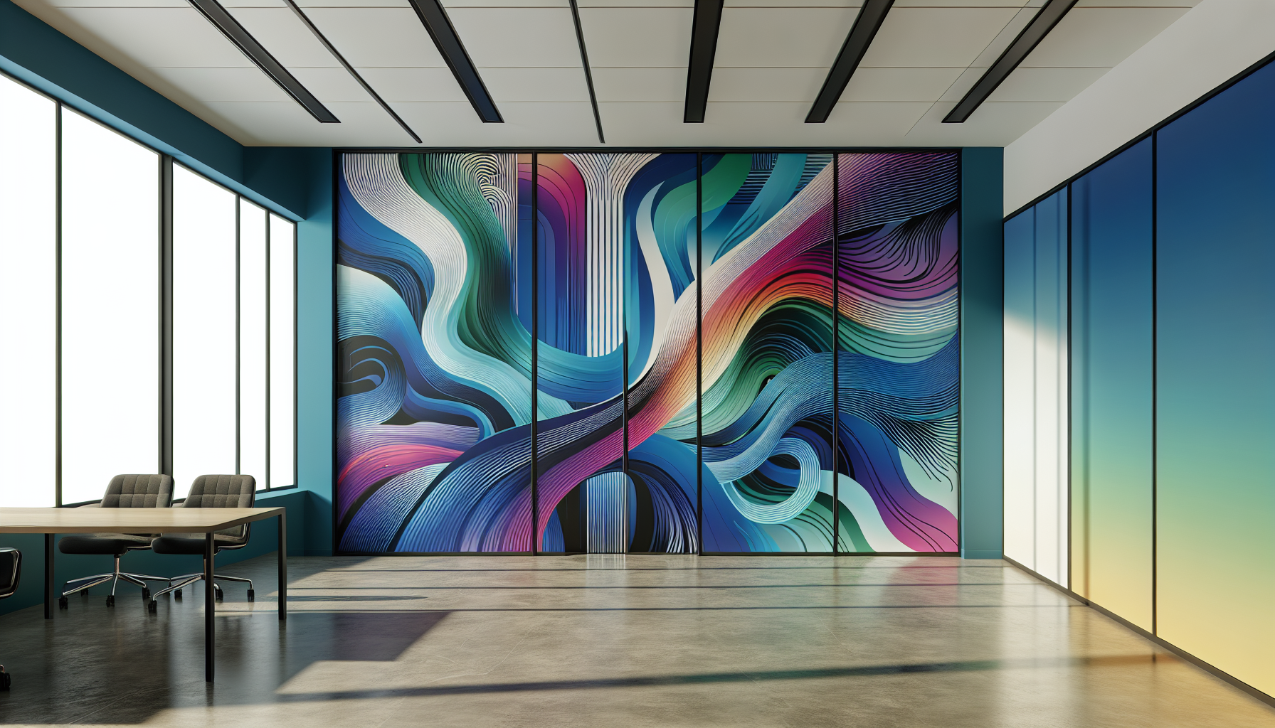 Transform Your Workspace: Top Office Wall Graphics Design Trends