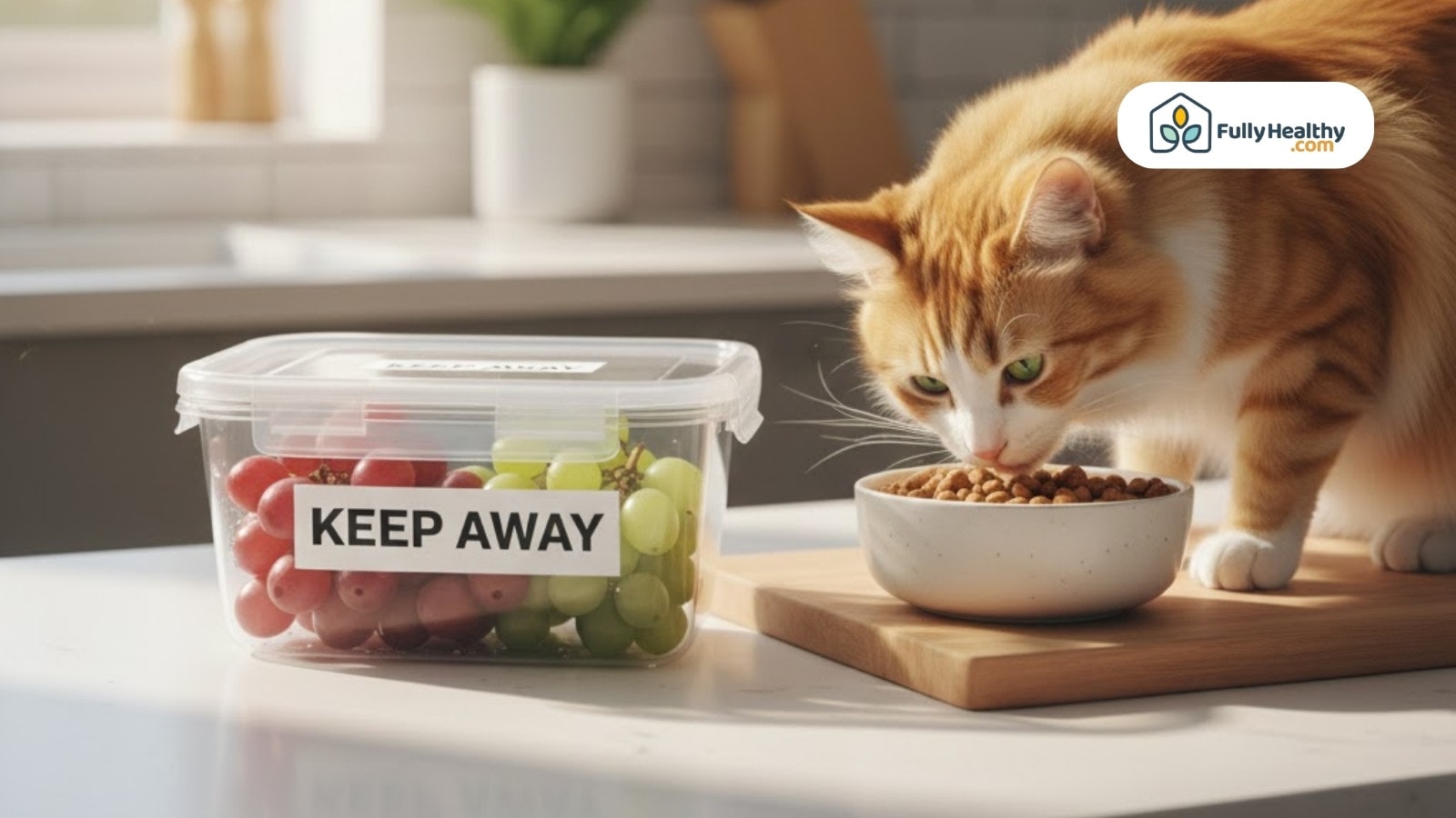 Can Cats Eat Grapes? The Straight Answer + Safe Treat Swaps