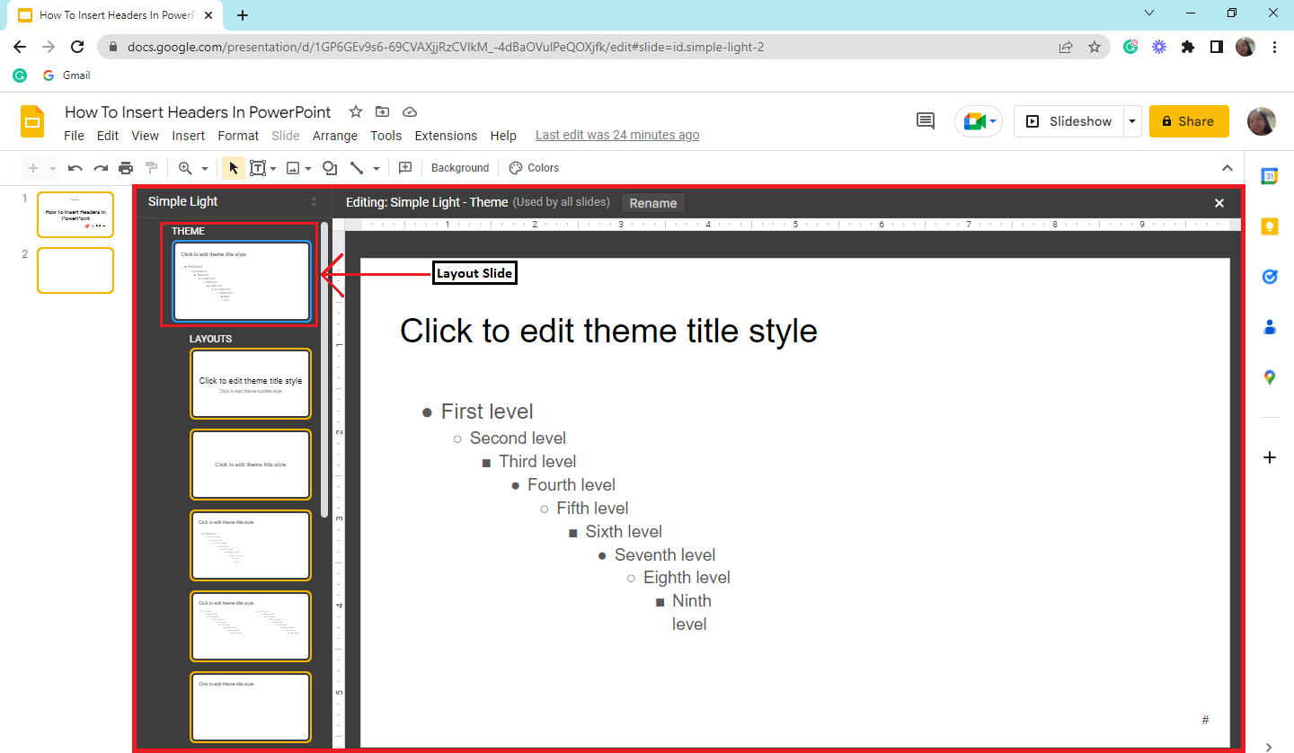 How To Insert A Header In Google Slides In 5 Easy Steps
