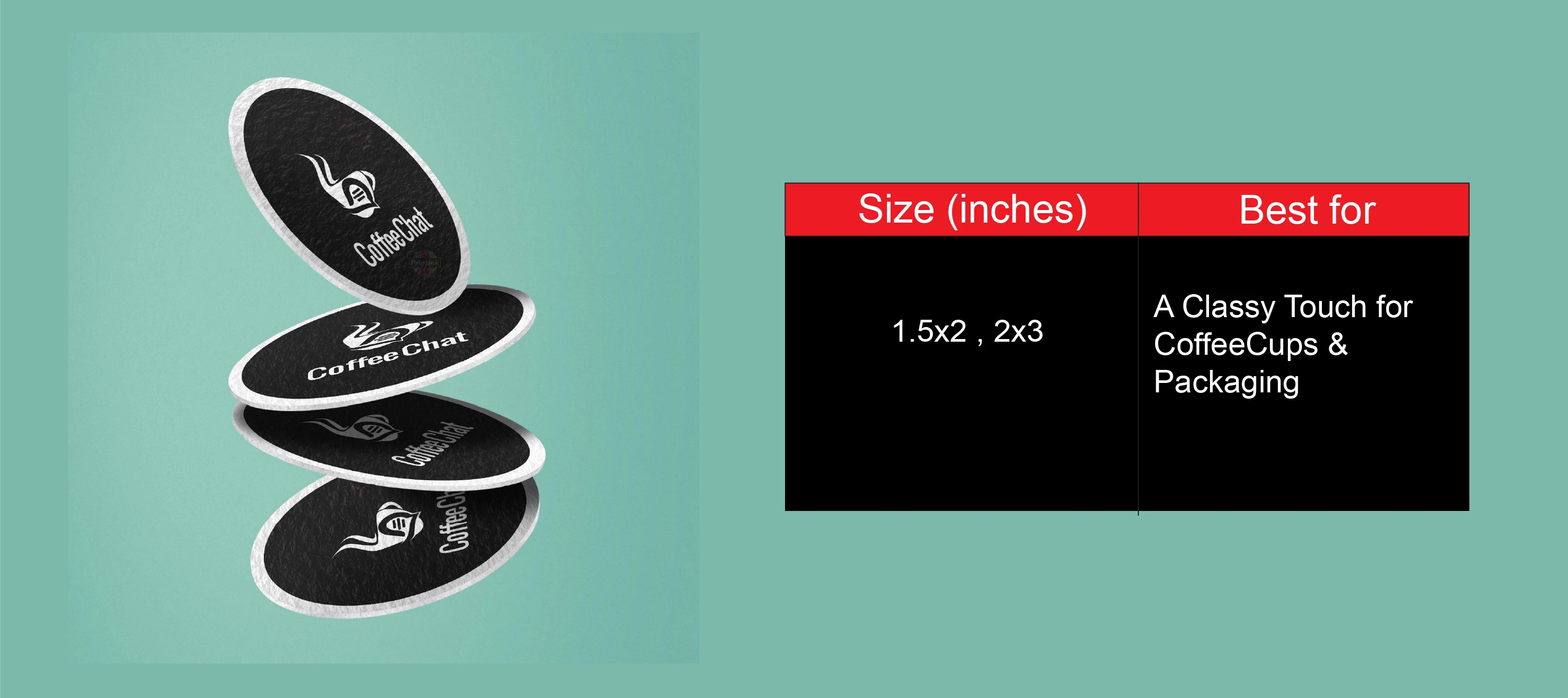 Best Sticker Sizes for Packaging & Promotions