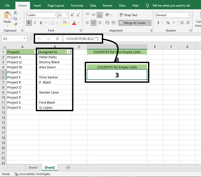 Excel Countif Function Simple Guide For Beginners